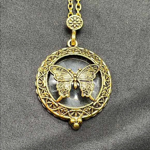 Jewelry | Butterfly Locket Necklace | Poshmark